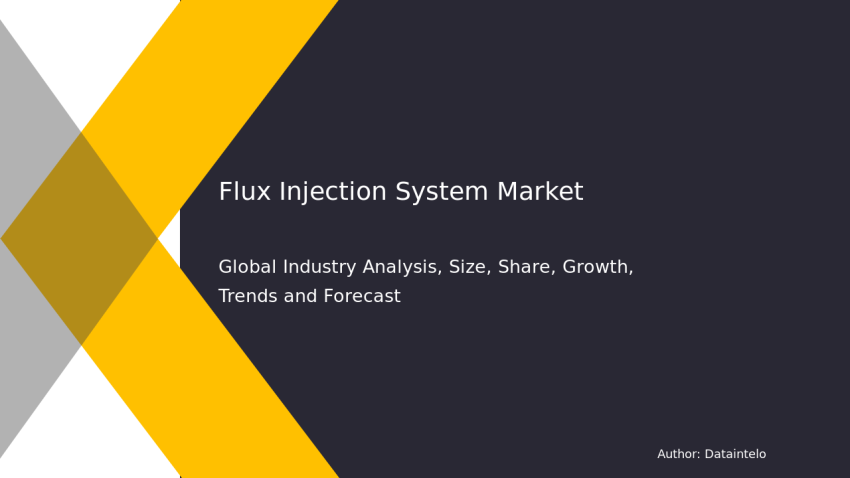 Comprehensive Study on Flux Injection System Market 2030 | Legendary11